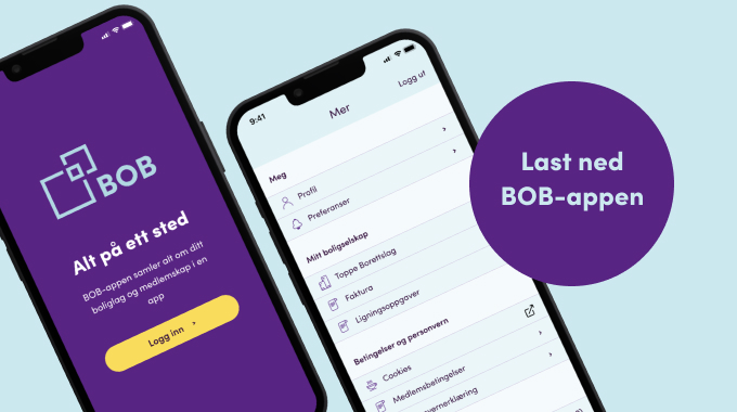 Last ned BOB-appen - få tilgang til medlemsbevis og medlemsfordeler